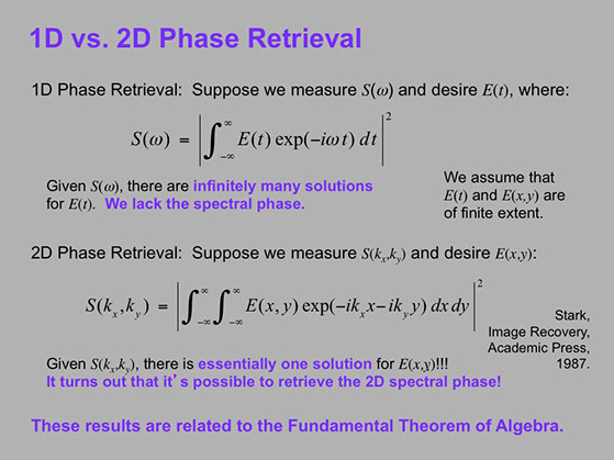 1dand2d Phase Retrieval